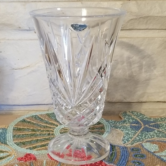 Vintage | Accents | Vintage Genuine Lead Crystal Vase | Poshmark